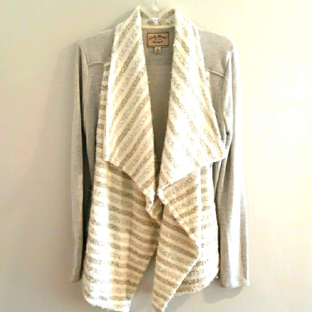 Lucky Brand Waterfall Sweater - Gem